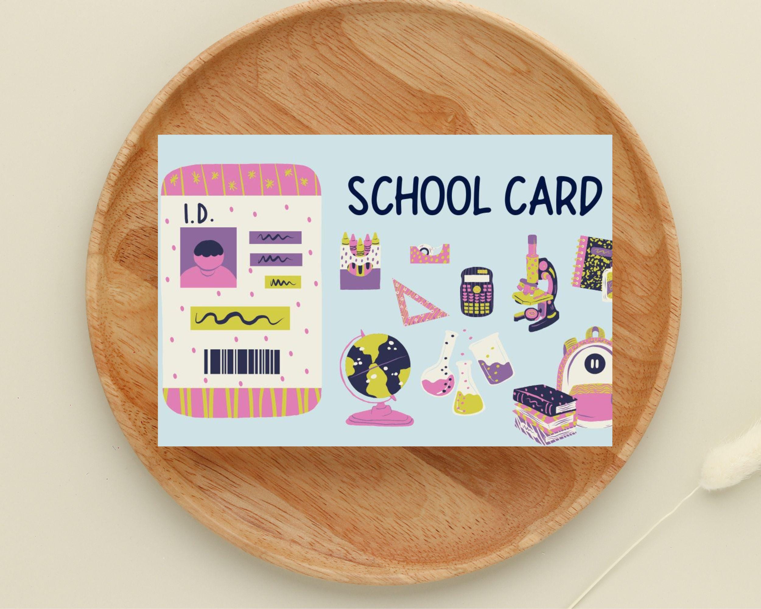 Pretend Play Wallet Cards | Kids Printable Play Money (digital Download ...