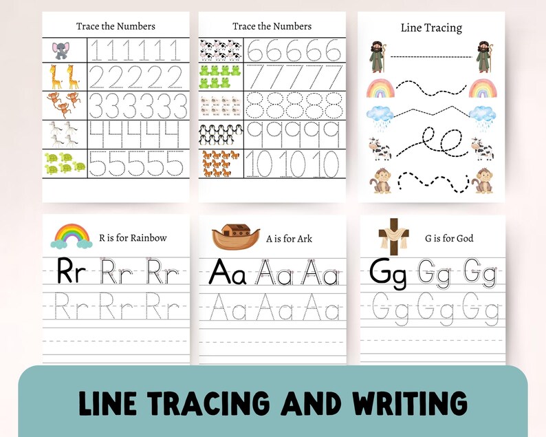 Noah's Ark Bible Unit | Homeschool Curriculum, Sunday School Printables ...