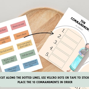 Christian Bible Worksheets for Kids | Toddler Busy Book Printable ...