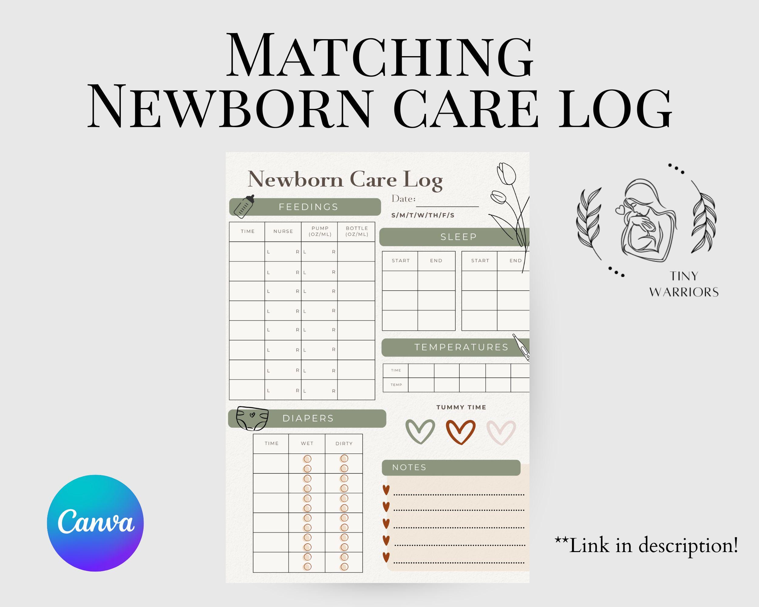 Editable Breast Milk Inventory Log | Printable Breast Milk Storage ...