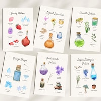 Fairy Potion Recipe Cards Printable | Magic Sensory Play for Kids ...