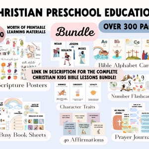 Character Trait Cards- Core Values & Bible Study for Kids, Toddlers ...
