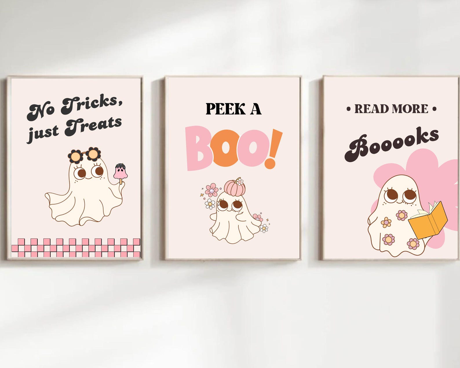 14 Retro Groovy Halloween Classroom Posters Halloween Bulletin Board ...