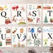 Winter Alphabet Cards: Printable Christmas ABC for Nature Study ...
