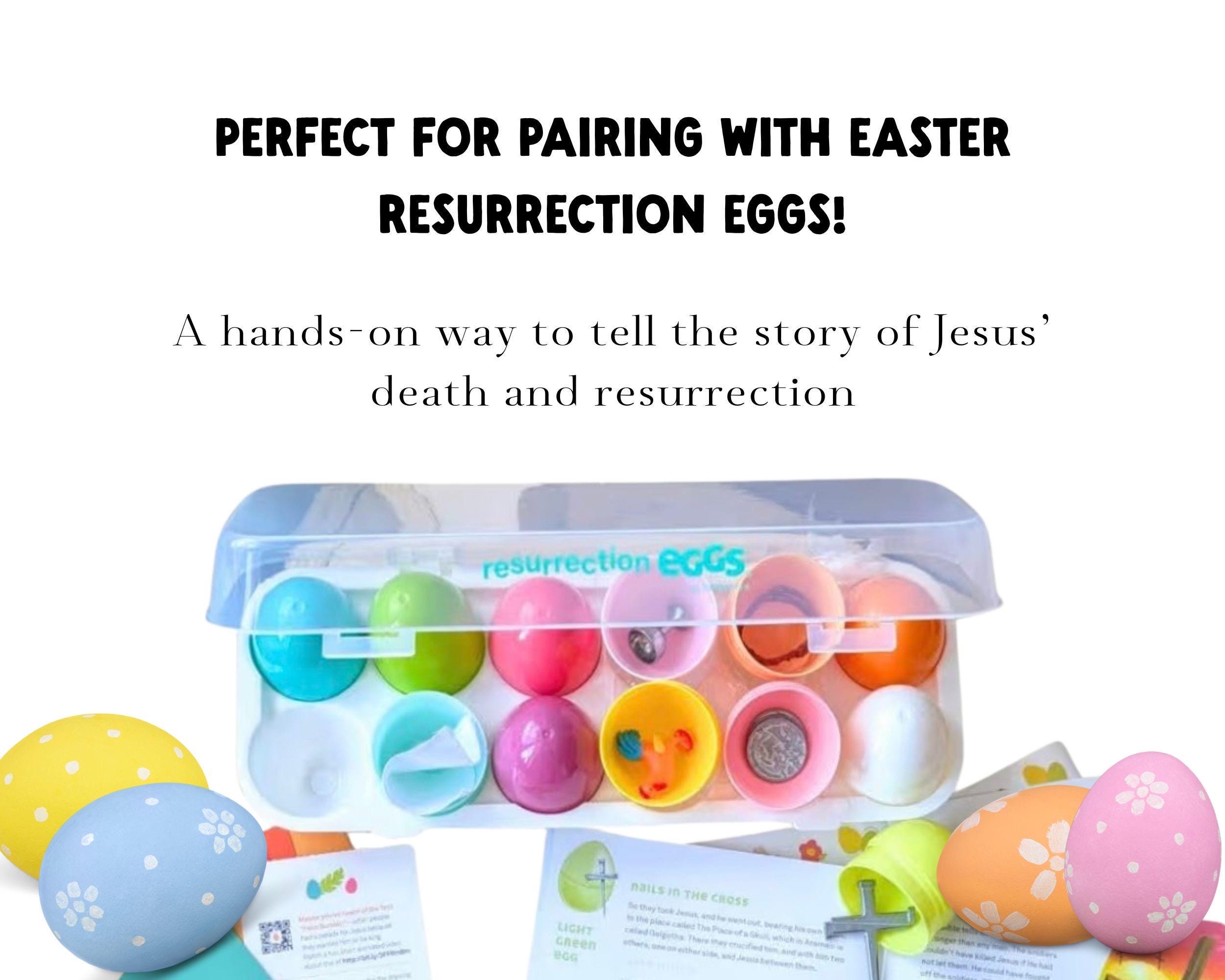 Religious Easter Story Cards for Resurrection Eggs- Christian Printable ...