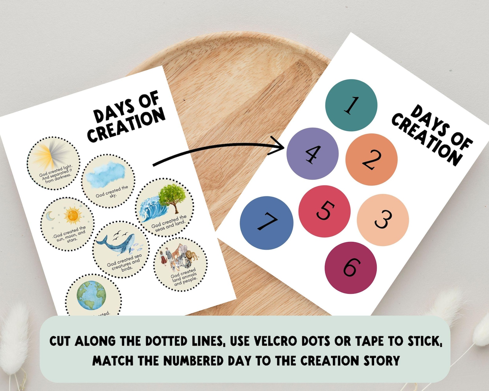 Christian Bible Worksheets for Kids | Toddler Busy Book Printable ...
