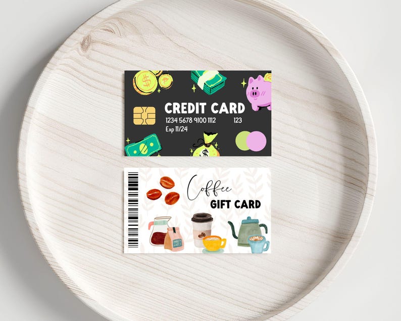 Kids Dramatic Play Set | Pretend Wallet, Credit Cards, Occupation ...