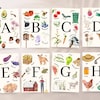 Food Groups Charts for Kids | Kids Nutrition Wall Art | Montessori Food ...