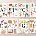 Garden Alphabet Flashcards Printable | Botanical Nature Scavenger Hunt ...