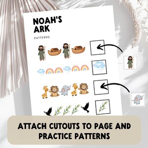 Noah’s Ark Bible Busy Book Printable | Christian Busy Binder | Sunday ...