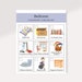Kids Cleaning Checklists With Visual Images | Daily Routine Chore ...