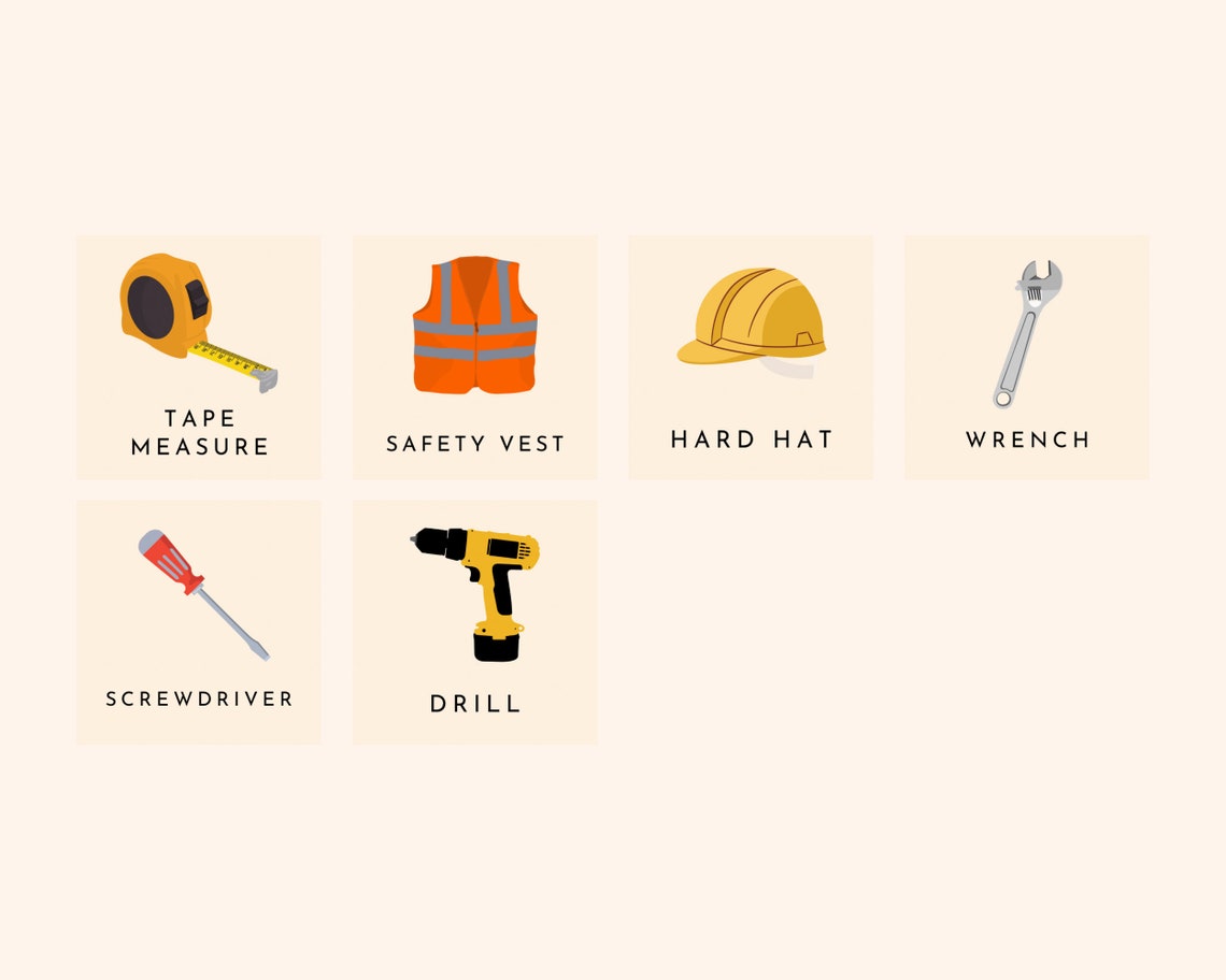 30 Tools Flashcards Tools Learning Pack Tool Identification Flashcards ...