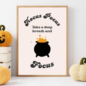 14 Retro Groovy Halloween Classroom Posters Halloween Bulletin Board ...