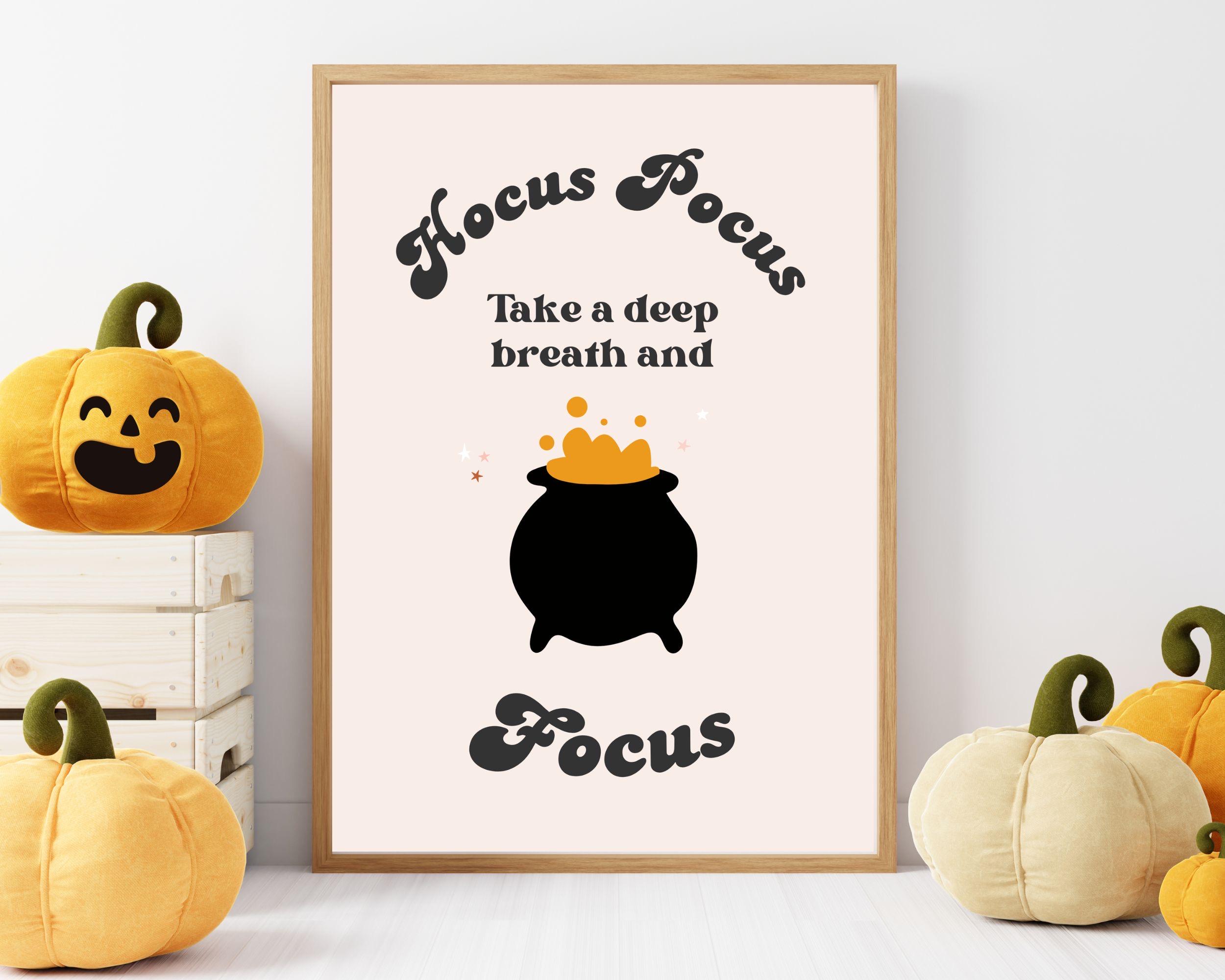 14 Retro Groovy Halloween Classroom Posters Halloween Bulletin Board ...