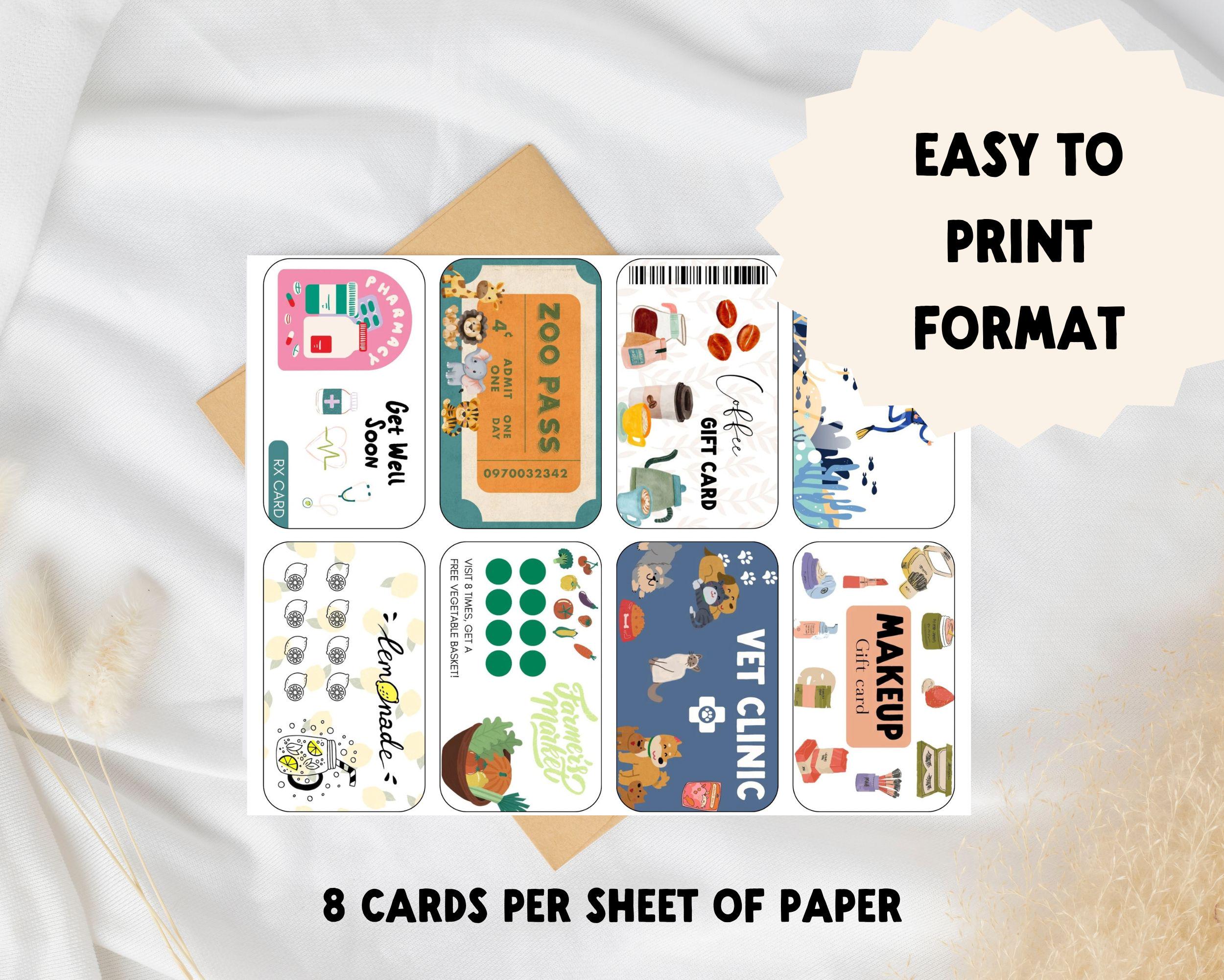 Printable Pretend Play Cash Register Set: Kids' Money, Coupons, Coins ...