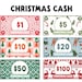 Christmas Cash Pretend Play Money for Kids | Stocking Stuffer Reward ...