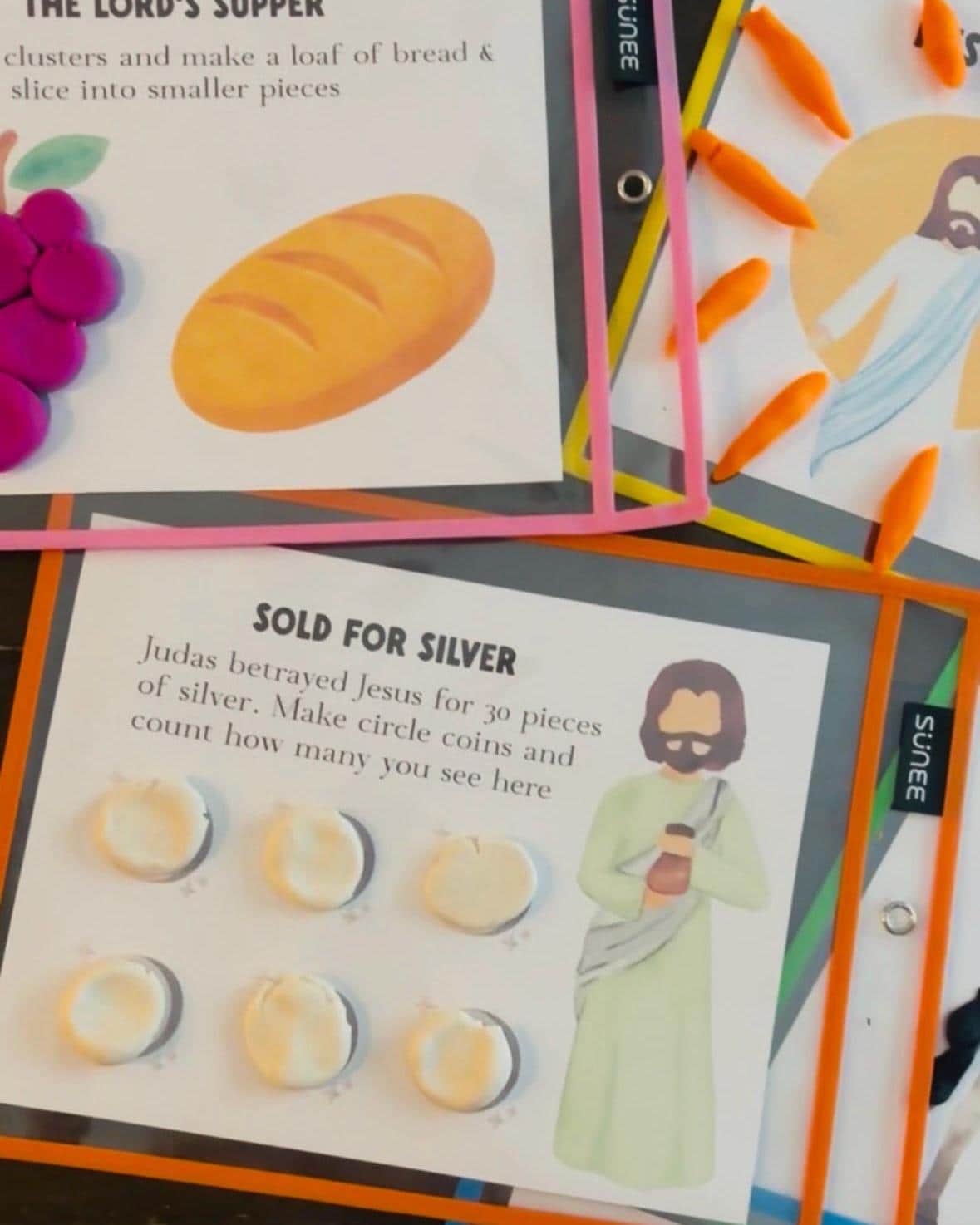 Easter Playdough Mats | Christian Preschool Sunday School Activity ...