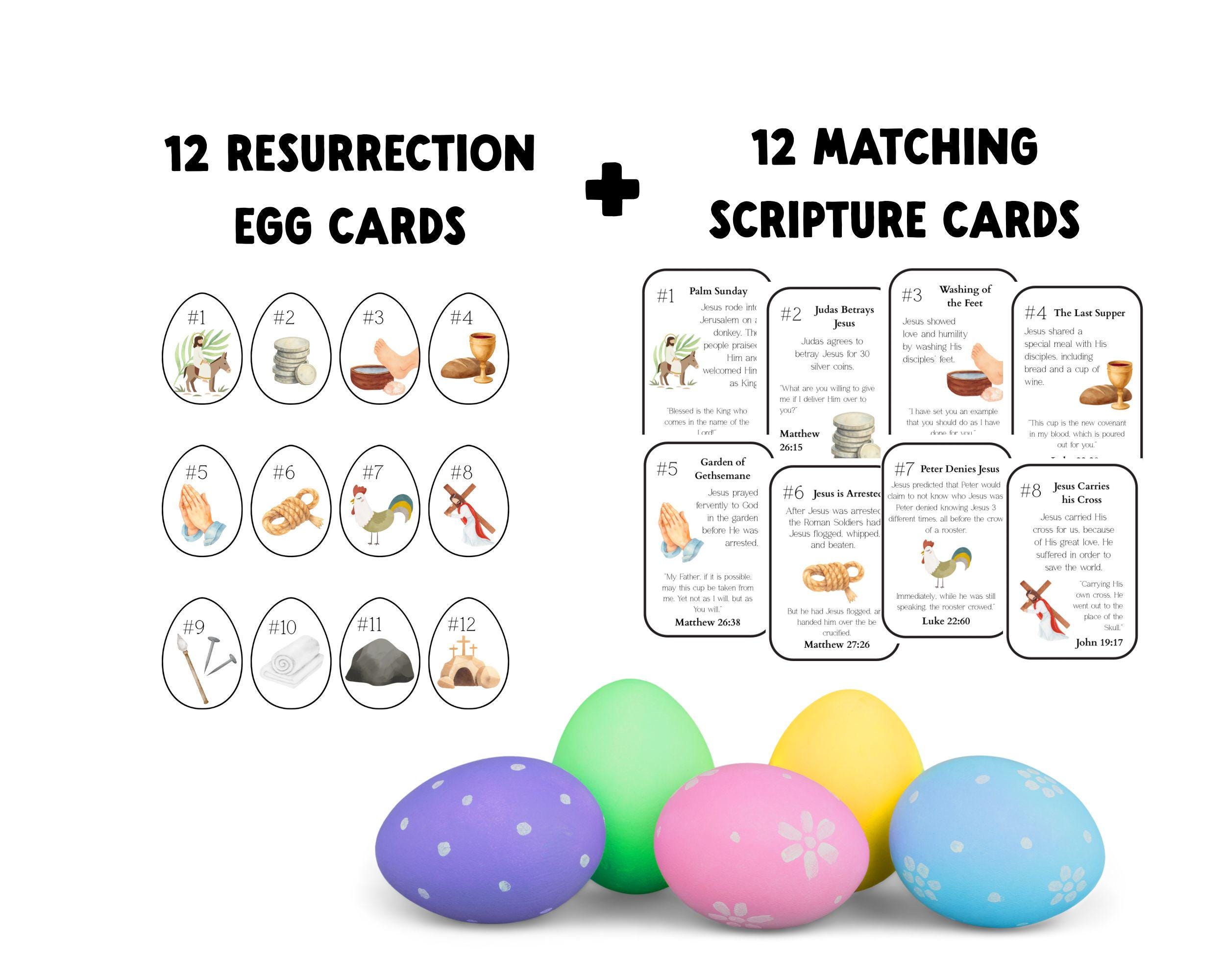 Easter Holy Week Bundle Printables for Kids- Christian Sunday School ...