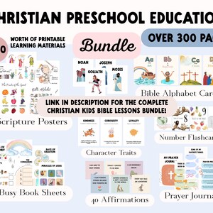 Alphabet Bible Flashcards | Printable Kids Bible Activity | ABC Bible ...