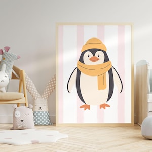 Preppy Pink Christmas Gallery Wall Art Set: 20 Festive Retro Prints for ...