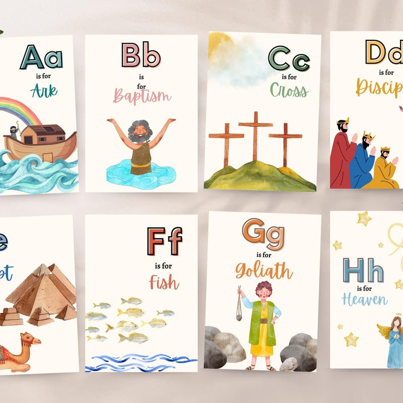 Abc Bible Verse - Etsy