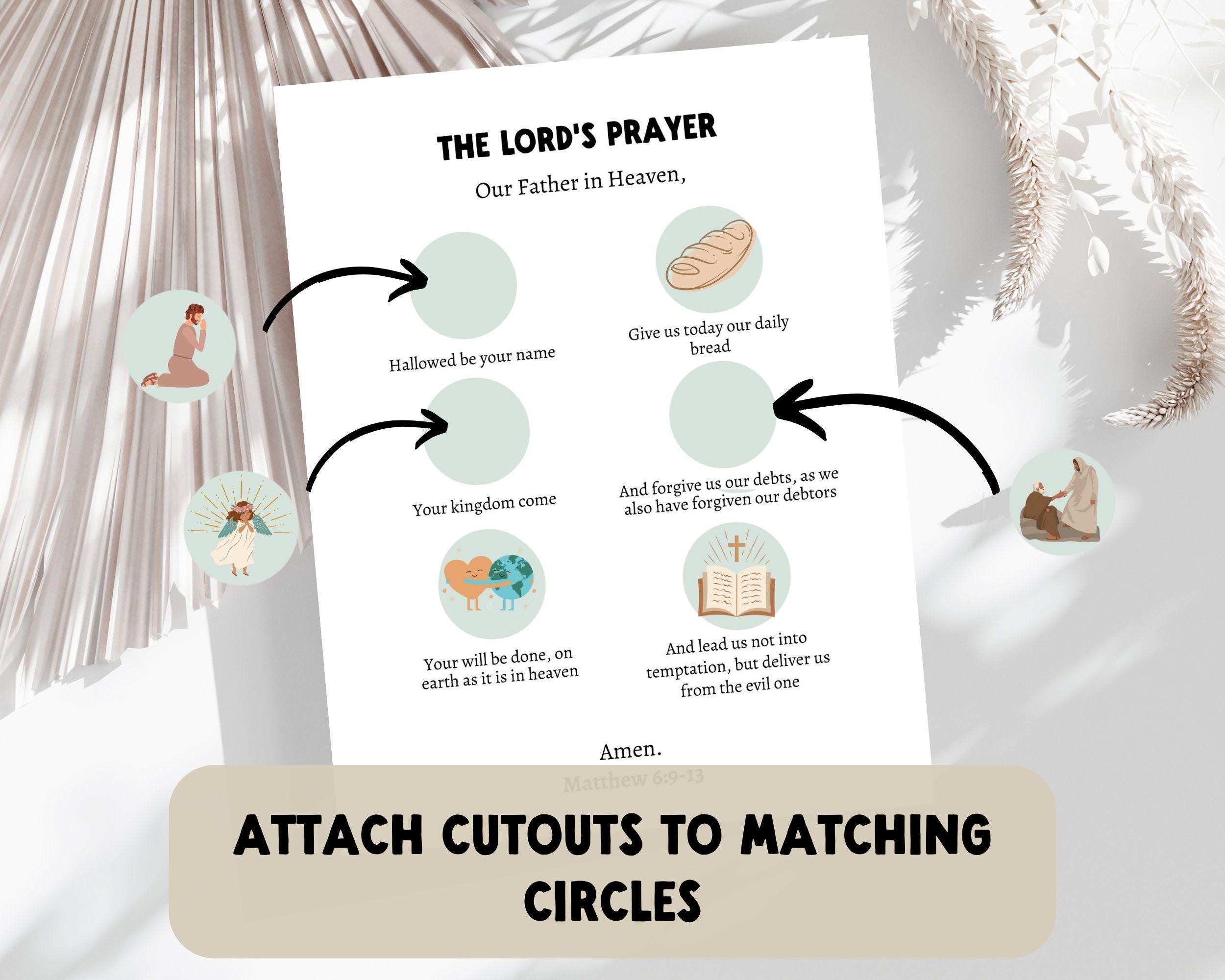 Christian Bible Worksheets for Kids | Toddler Busy Book Printable ...