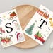 Winter Alphabet Cards: Printable Christmas ABC for Nature Study ...