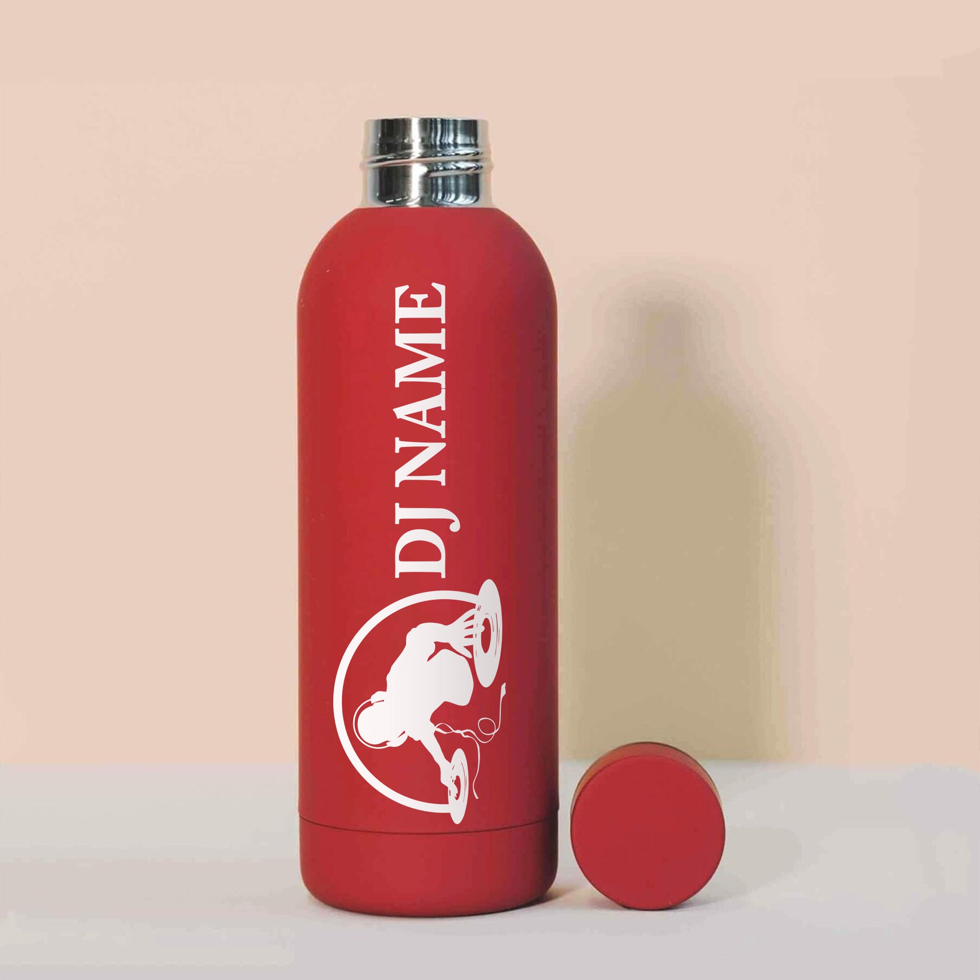 Personalized Name DJ Water Bottle Custom DJ Gifts Christmas - Etsy