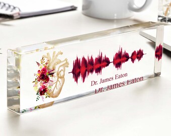 Cardiology Name Plate - Etsy