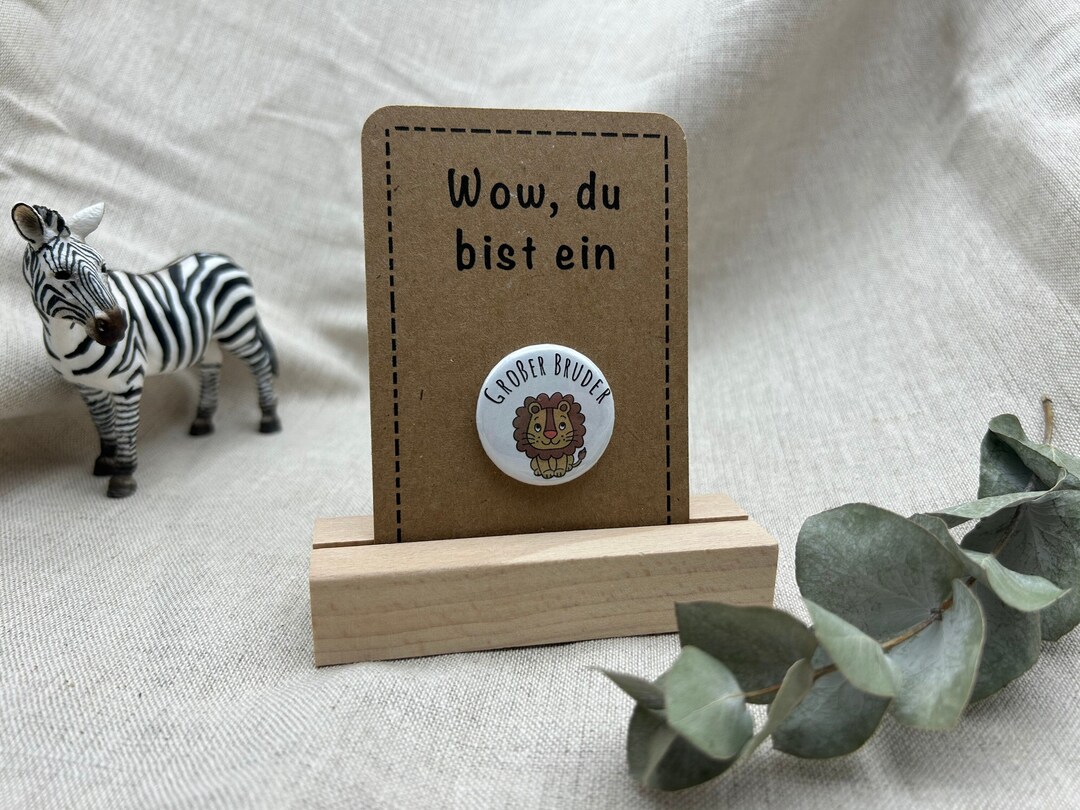 Anstecker großer Bruder Magnet & Anstecknadel Button - Etsy.de