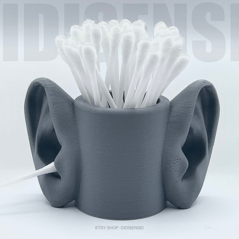 Cotton Swab Holder - Etsy
