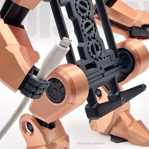 Exoskeleton Armor Universal Phone Stand Custom Colors 3D Printed - Etsy
