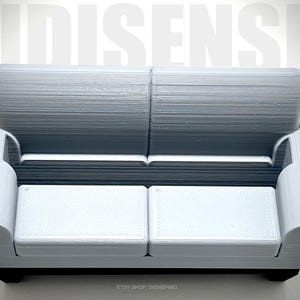 Couch/sofa Style Business Card Holder - Loyalty Punch Card Stand ...