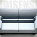 Couch/sofa Style Business Card Holder - Loyalty Punch Card Stand ...