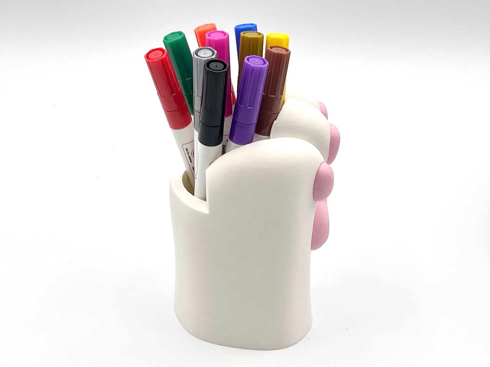 Cute Paw Kawaii Cat Paw Pencil Holder Cup Makeup Brush - Etsy