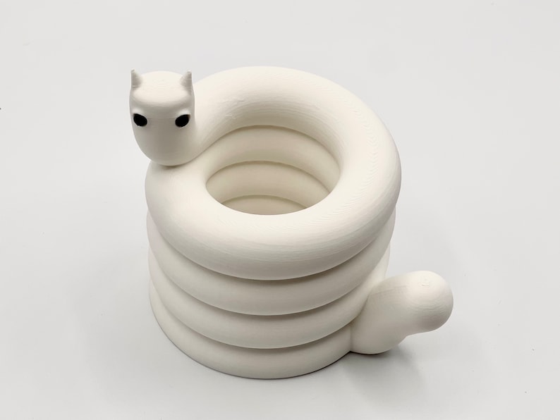 Cute Cat Snake Cup Kawaii Snake Cup Pencil Holder Cup - Etsy
