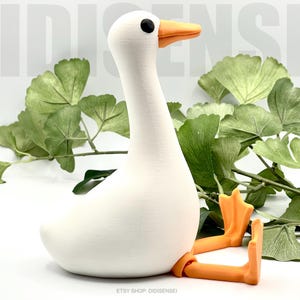 Super Cute Sitting Duck - the Duck Sits Wherever It Wants - 3D Printed ...