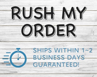 Rush My Order Please Add on Please DM Us After You Place a Rush Order ...
