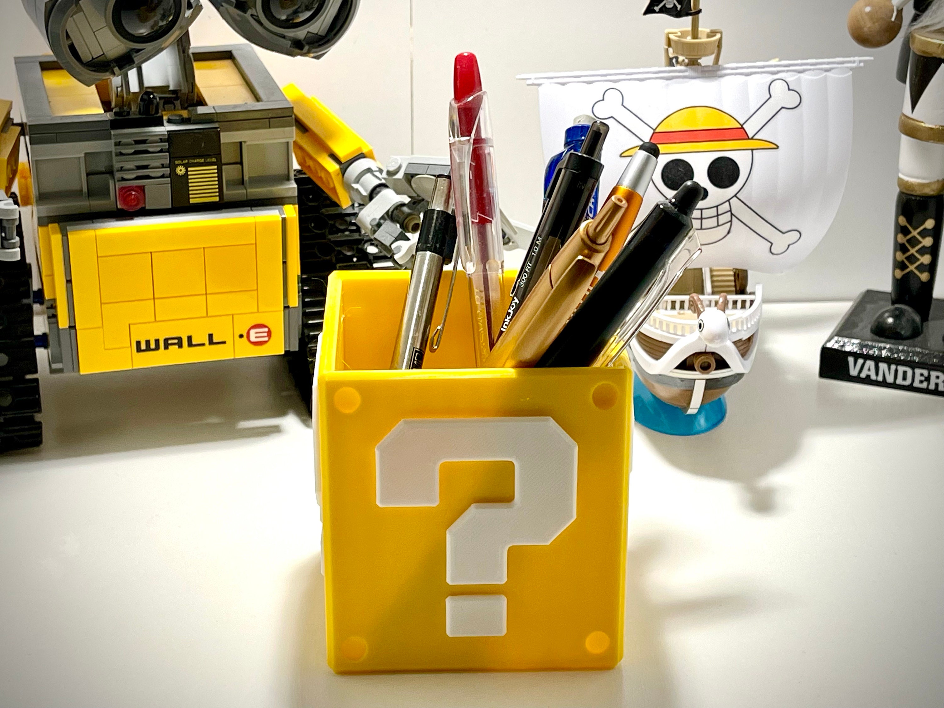 Question Block Pencil Holder Cup Tool Organizer - Etsy