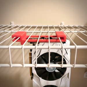 Universal Wire Shelf GPU Hanger GPU Bracket GPU Mount Mining Rig Made ...