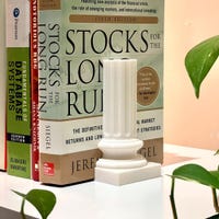 ANAKTAE Rhoe Bookends | Handcrafted Decorative Bookends | Unique Greek ...