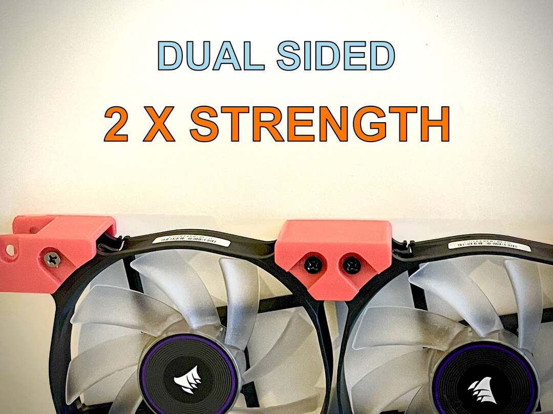 120mm 140mm Dual-sided Fan Connector Joiner Bracket GPU Veddha Mining ...