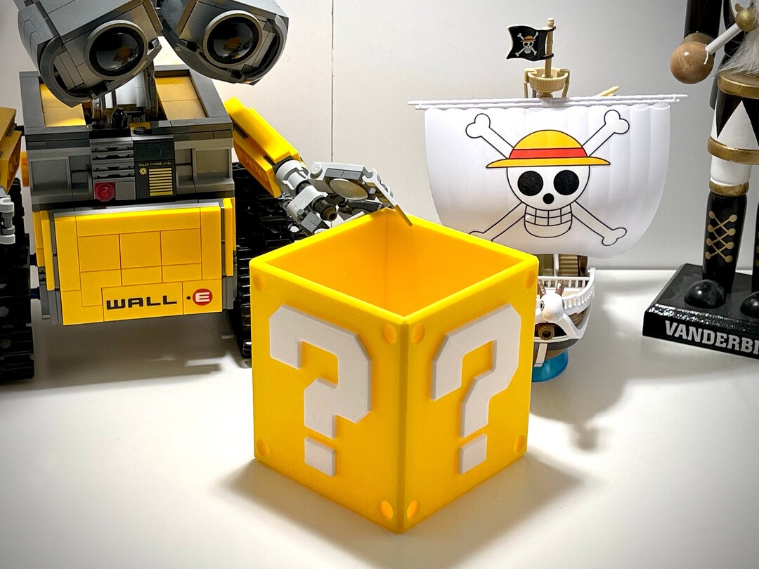 Question Block Pencil Holder Cup Tool Organizer - Etsy