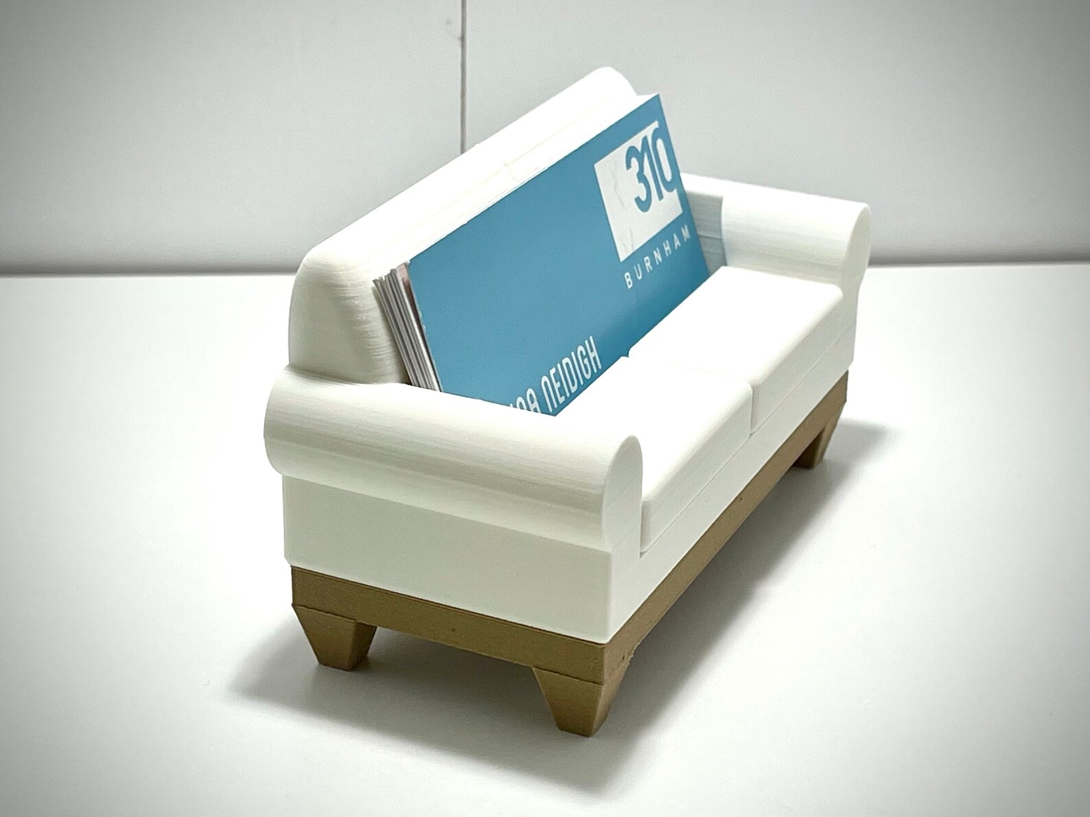 Couch/sofa Style Business Card Holder Loyalty Punch Card - Etsy