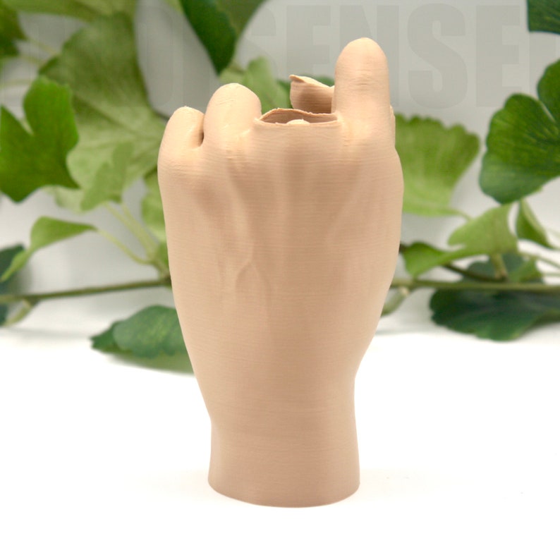 Collapsing Middle Finger Fidget Toy - Custom Colors - 3D Printed - Etsy