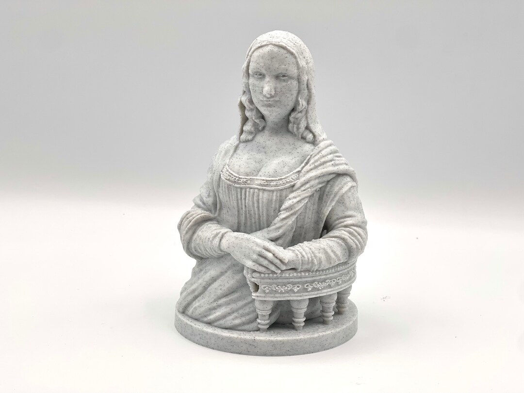 Mona Lisa Sculpture 612 Inches Height Options Custom - Etsy