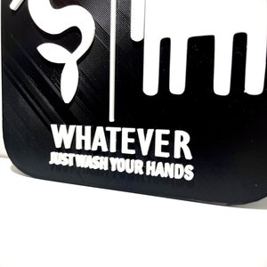 Mermaid and Centaur Just Wash Your Hands Neutral Bathroom - Etsy