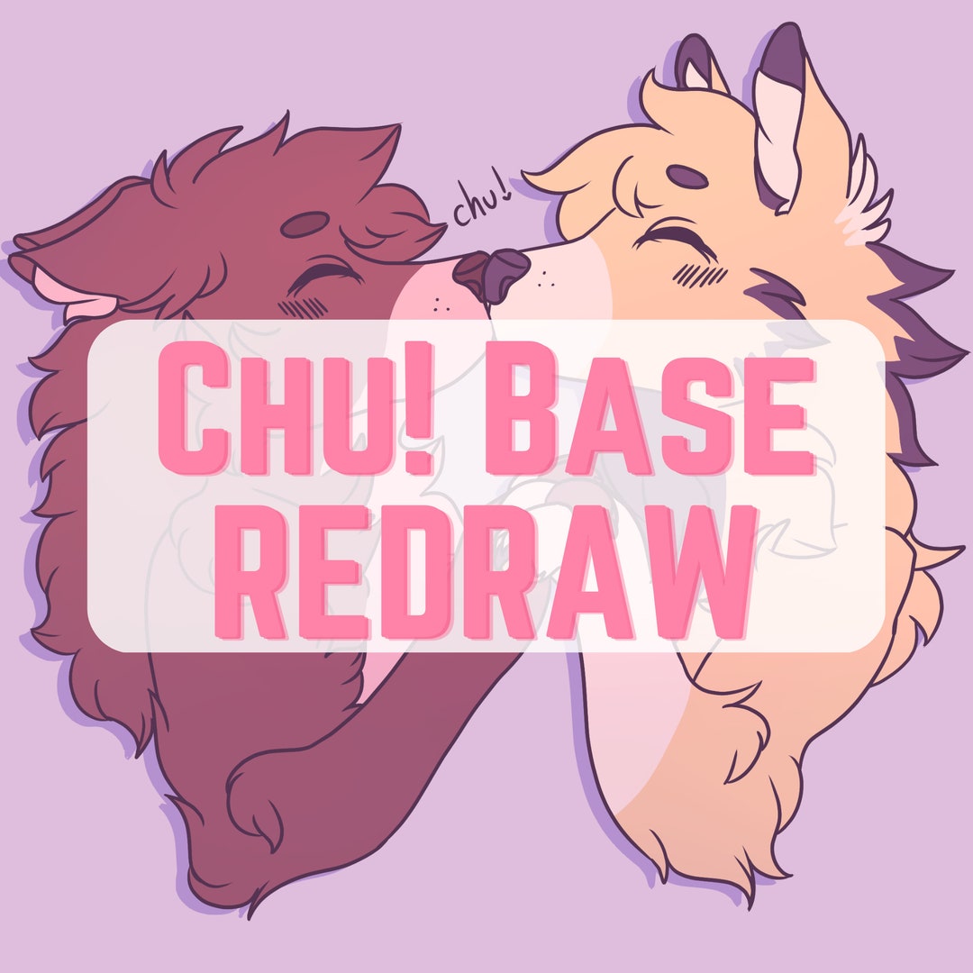 Chu! YCH Base Remake, Furry Base, YCH, OC, Lovers, Canine, Dog, Wolf ...