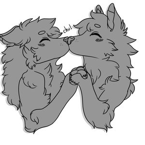 Chu! YCH Base Remake, Furry Base, YCH, OC, Lovers, Canine, Dog, Wolf ...