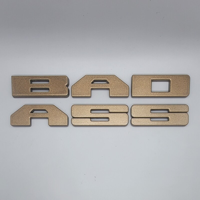 Bronco Grill Letters - Etsy